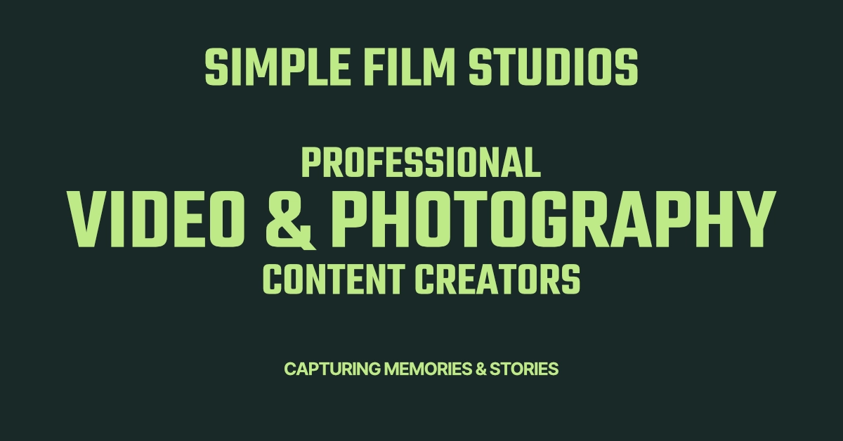 About Us | Simple Film Studios Gold Coast